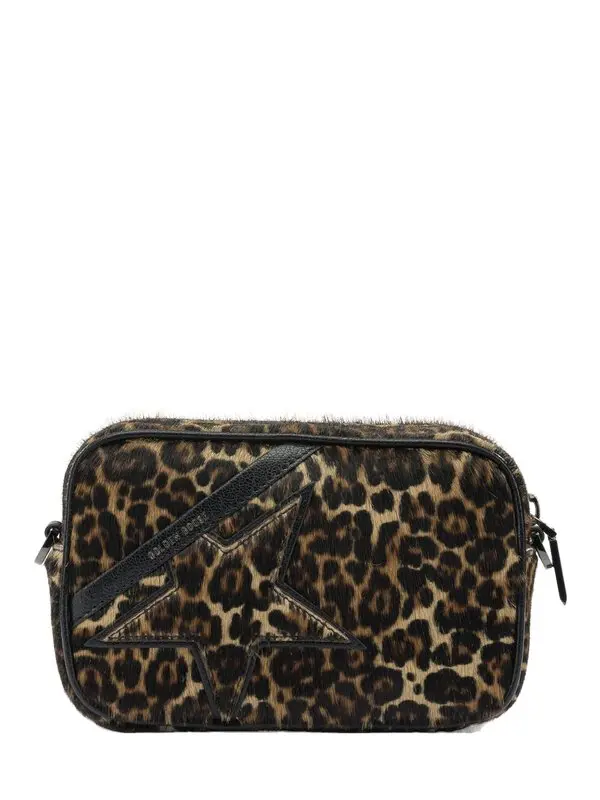GOLDEN GOOSE Mini Star Crossbody Bag - Brown