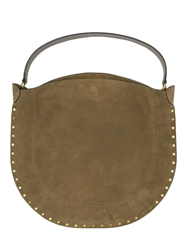 Isabel Marant Étoile Oskan Hobo Soft Large Shoulder Bag - Brown
