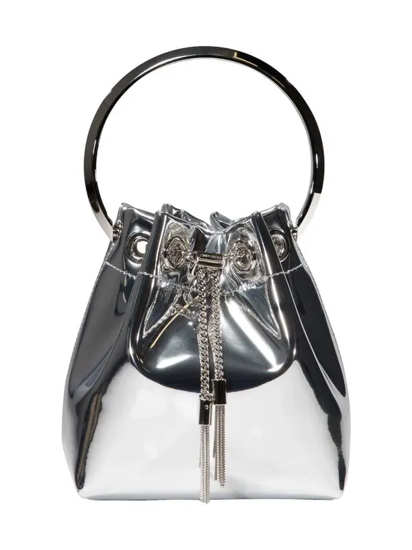 JIMMY CHOO Bon Bon Mini Handbag - Silver