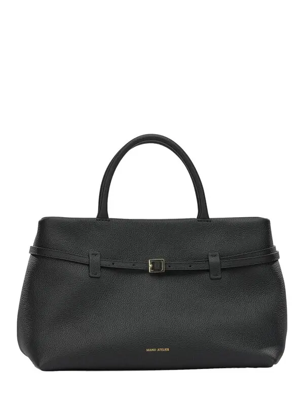 Manu Atelier Le Cambon 35 Medium Handbag - Black