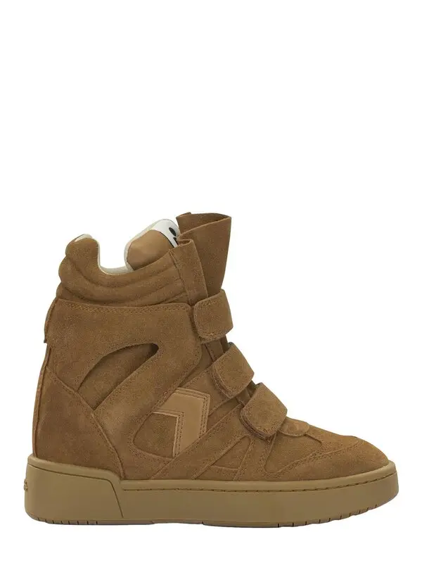 Isabel Marant Étoile Im3' High-top Suede Sneakers - Brown
