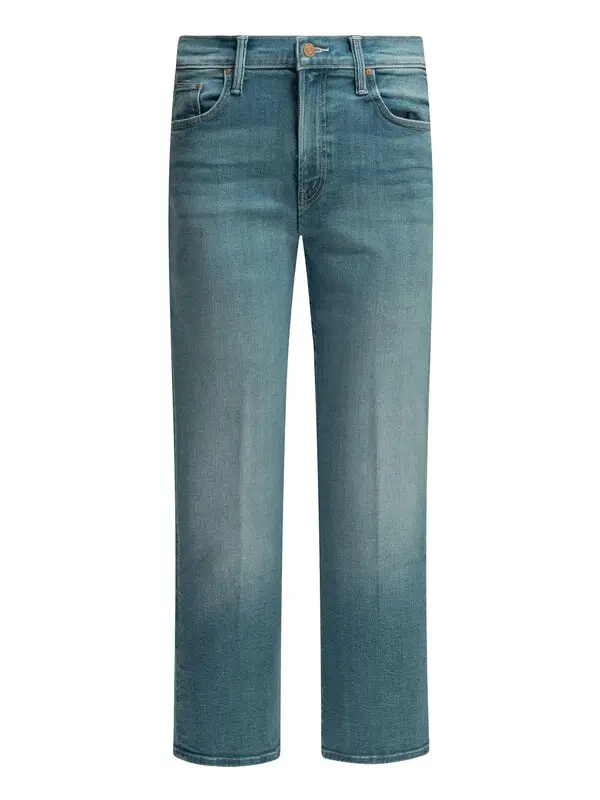 MOTHER Straight Leg Jeans - Blue