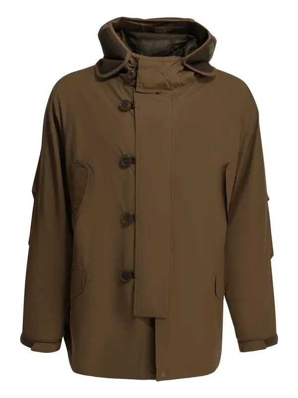 DAIWA PIER39 Windstopper® Flight Parka - Brown
