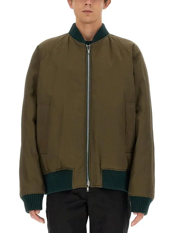 Burberry Reversible Bomber Jacket - Multicolor