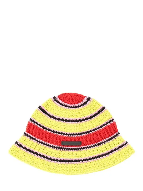 Stella McCartney Crochet Bucket Hat - Multicolor