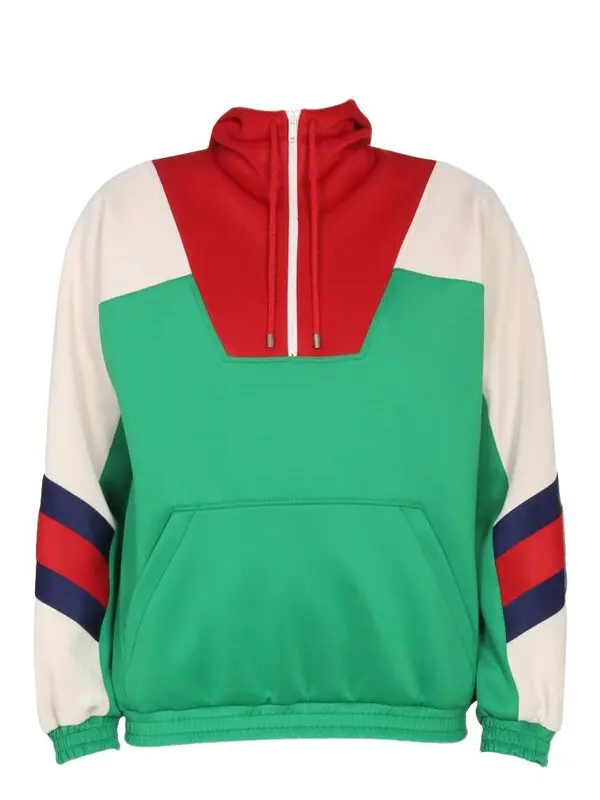 Gucci Lightweight Neoprene Zip-up Jacket - Multicolor