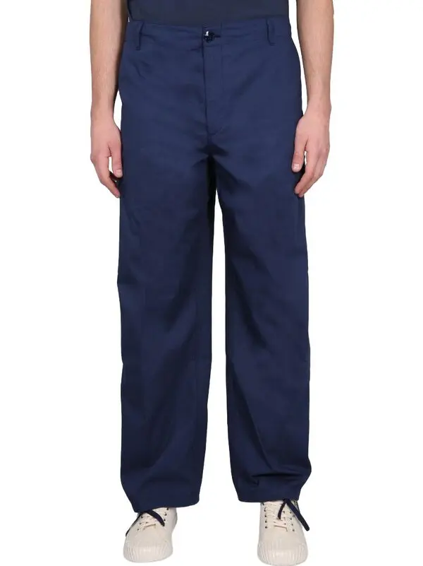 Kenzo Cargo Pants With Belt - Blue