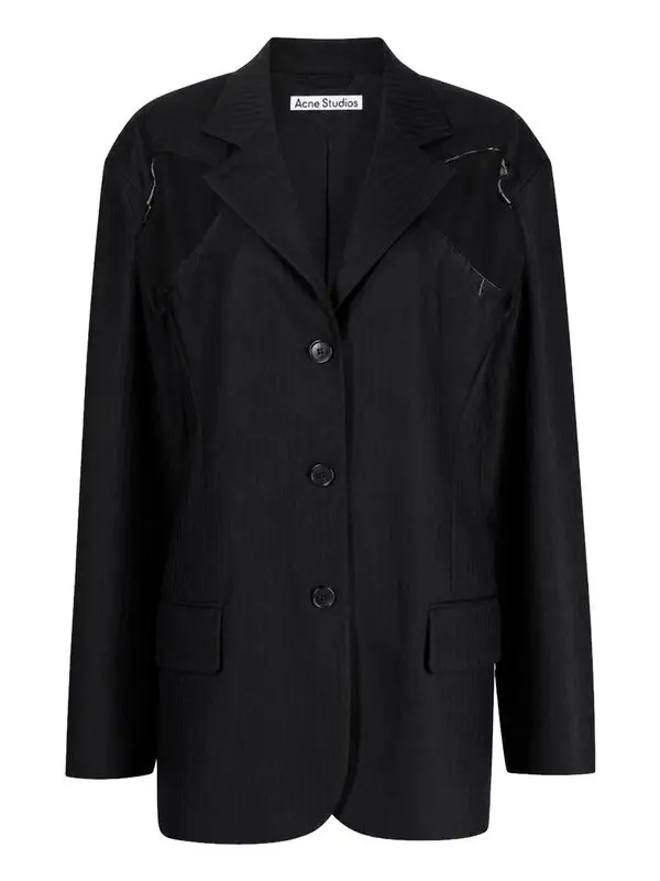 Acne Studios Deconstructed Jacket - Black