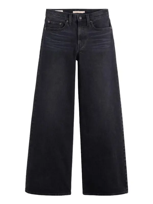 LEVI'S High-rise Wide-leg Jeans - Black