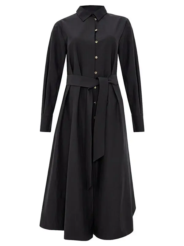 EXQUISE Mckinley Midi Dress - Black