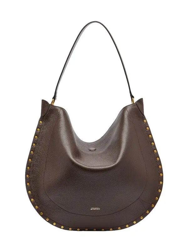 Isabel Marant Étoile Oskan Leather Shoulder Bag - Brown