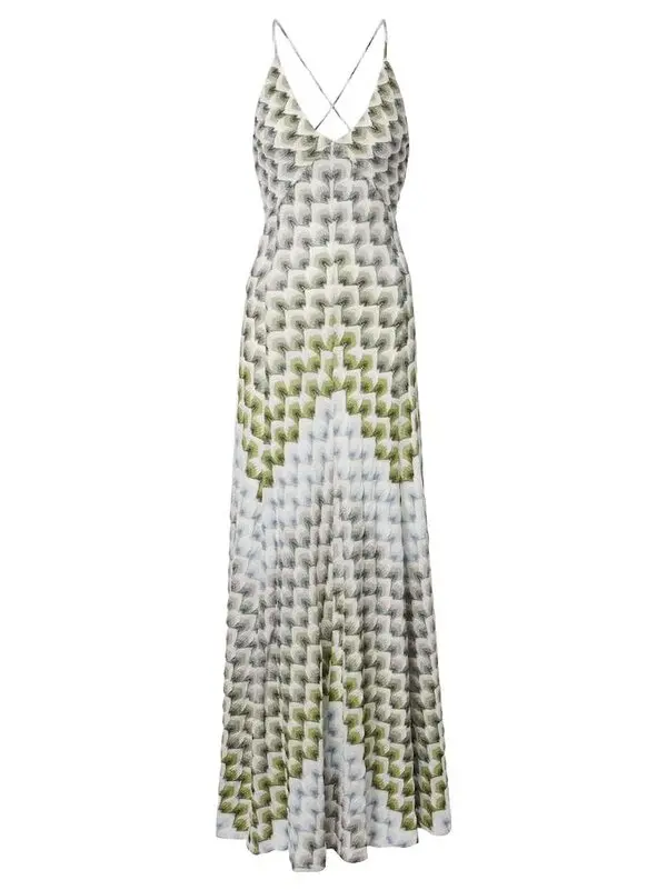 Missoni Metallic Fiber Maxi Dress - Multicoloured