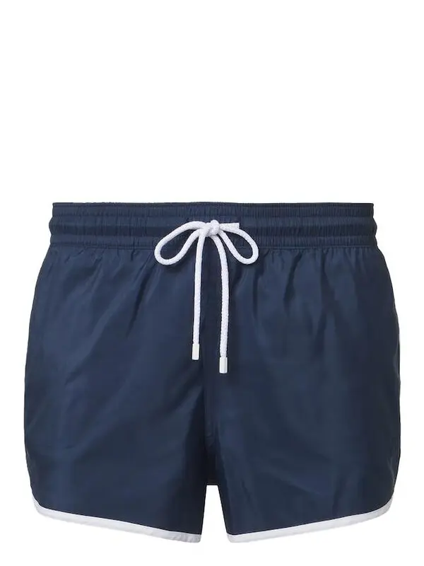 Vilebrequin Mid-rise Swim Trunks - Blue