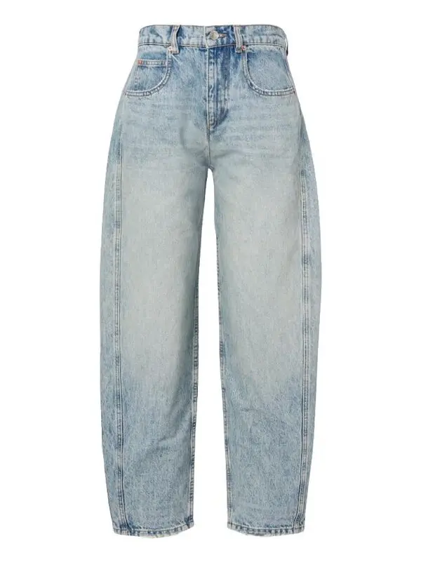Isabel Marant Étoile Toile Oriane Barrel-leg Jeans - Blue