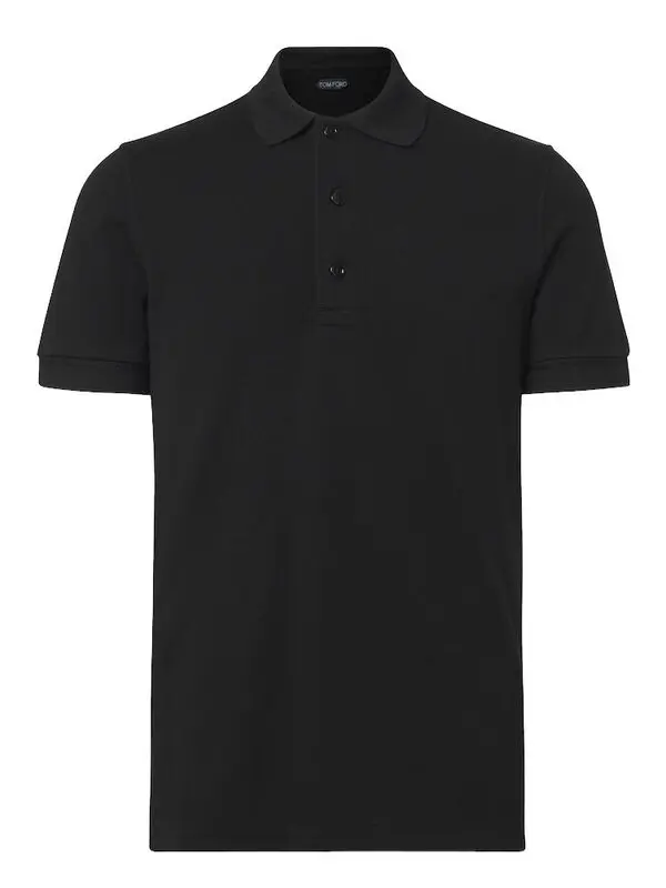 TOM FORD Jersey Polo Shirt - Blue
