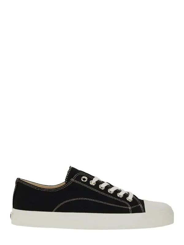 Moschino Leather Sneakers - Black
