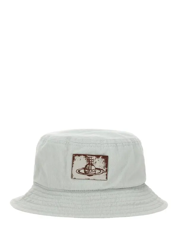 VIVIENNE WESTWOOD Logo Bucket Hat - White