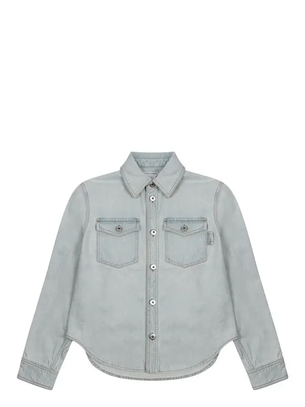 Bottega Veneta Extra Bleach Denim Shirt - Blue