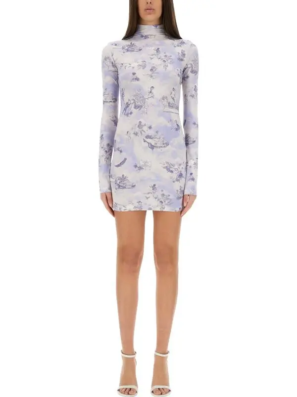 Off-White Serenity Short Dress - Multicolor