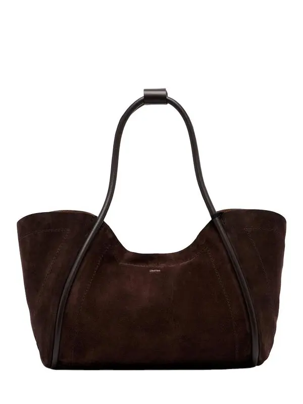 Max Mara Suede Shoulder Bag - Brown