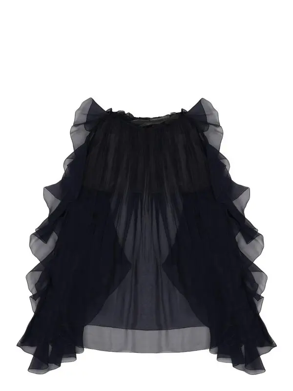 Alberta Ferretti Silk Shirt - Blue