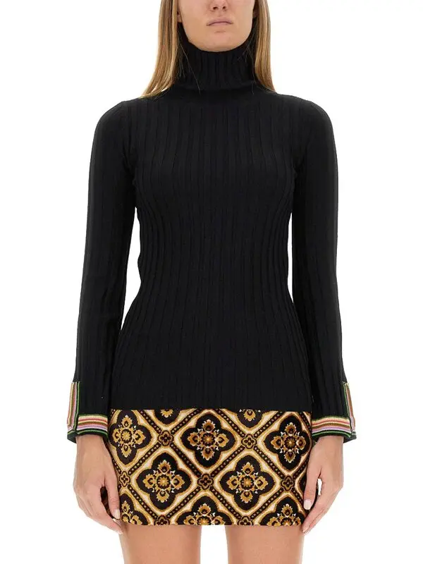 Etro Turtleneck Shirt - Black