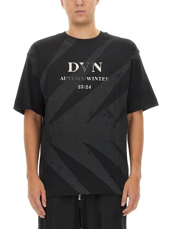 Dries Van Noten T-shirt With Logo - Black
