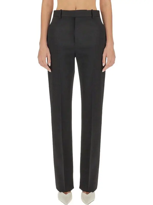 Bottega Veneta Tailored Wool Pants - Black