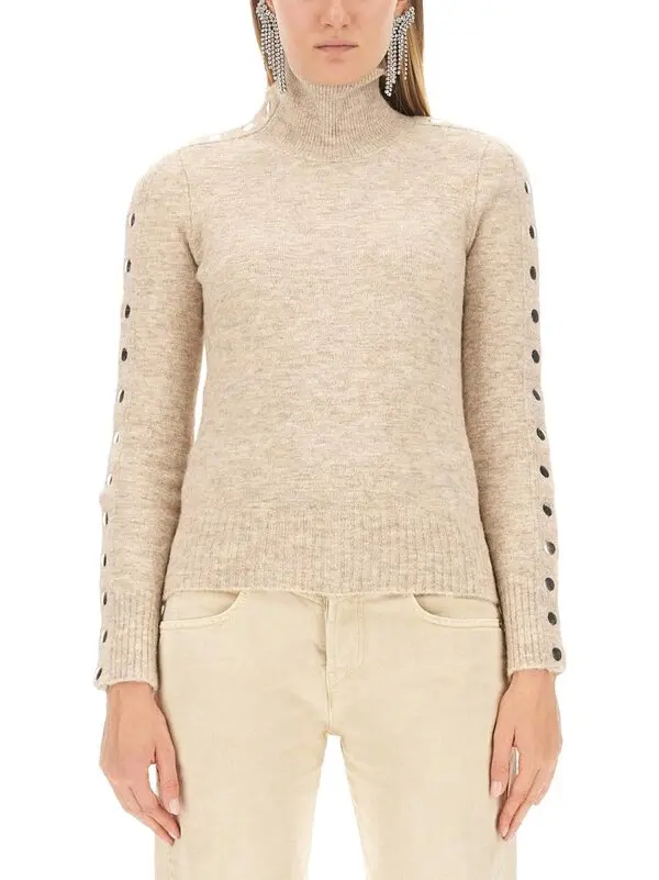 Isabel Marant Étoile Malo Turtleneck Sweater - Cream