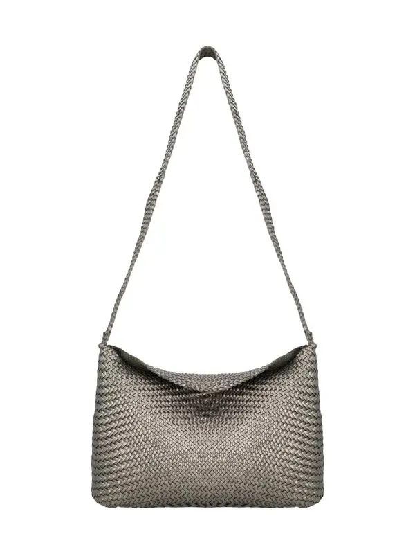 Dragon Diffusion Santa Marta Woven Shoulder Bag - Gray