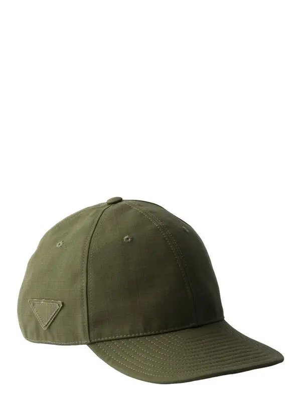Prada Technical Fabric Baeball Cap - Green