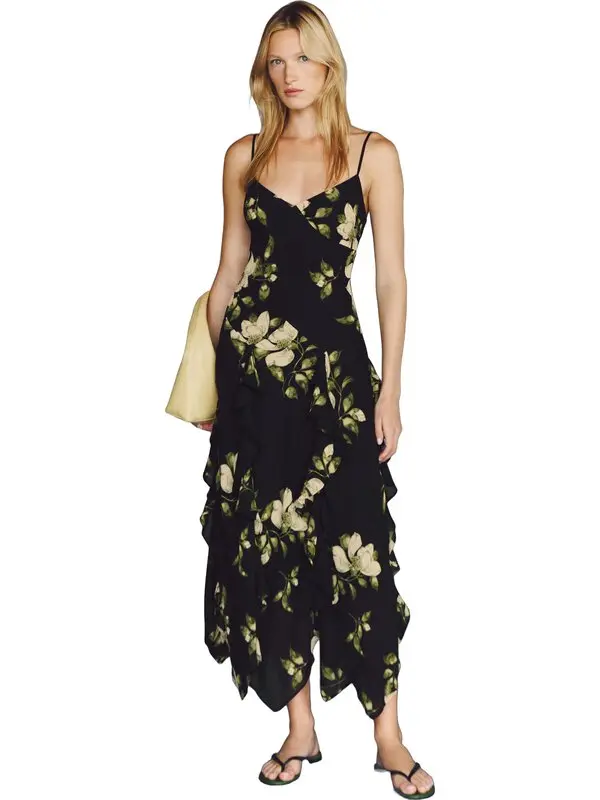 REFORMATION Allissa Dress - Black