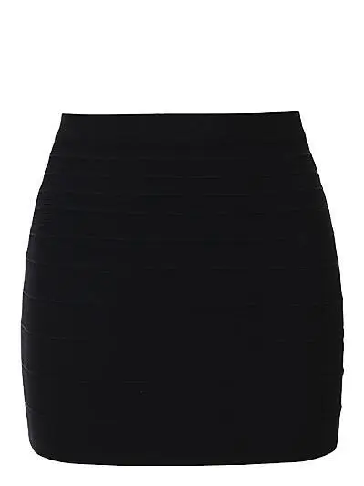 House Of Cb Body Sculpting Bandage Mini Skirt - Black