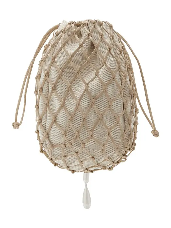 Savette Macrame Pouch - Neutral