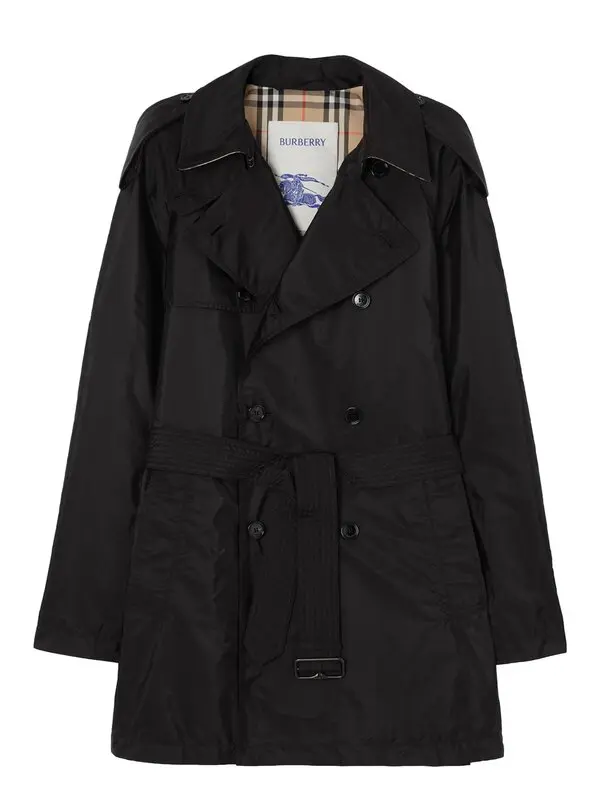 Burberry Leadenham Trench Coat - Black
