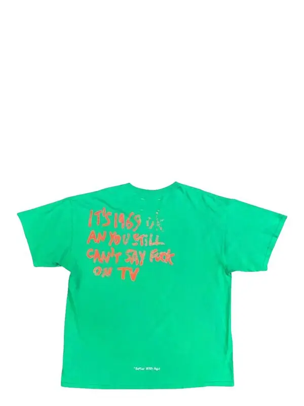 BETTER WITH AGE Graphic-print T-shirt - Green