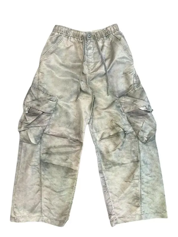 FENG CHEN WANG Cargo Pockets Trousers - Grey