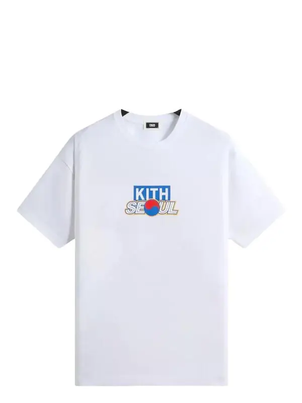 Kith Seoul Classic Logo Short-sleeve T-shirt - White