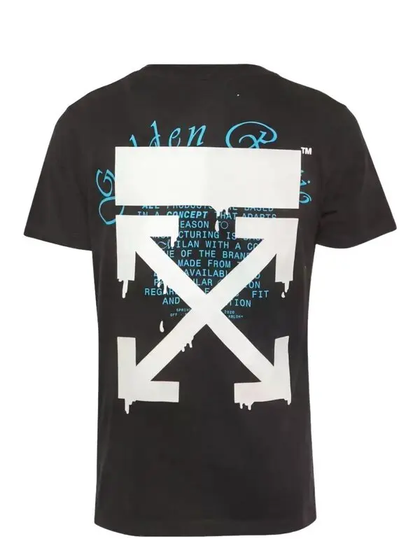 Off-White Tape Arrow Print T-shirt - Black