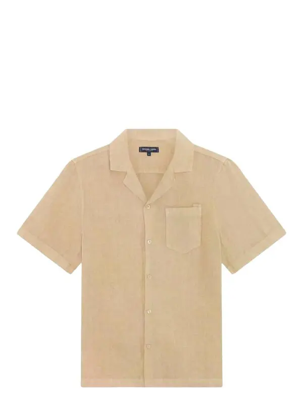 Frescobol Carioca Angelo Camp-collar Shirt - Neutrals