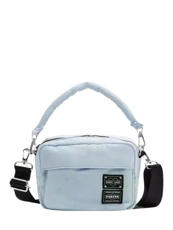 Sandy Liang Logo-patch Tote Bag - Blue