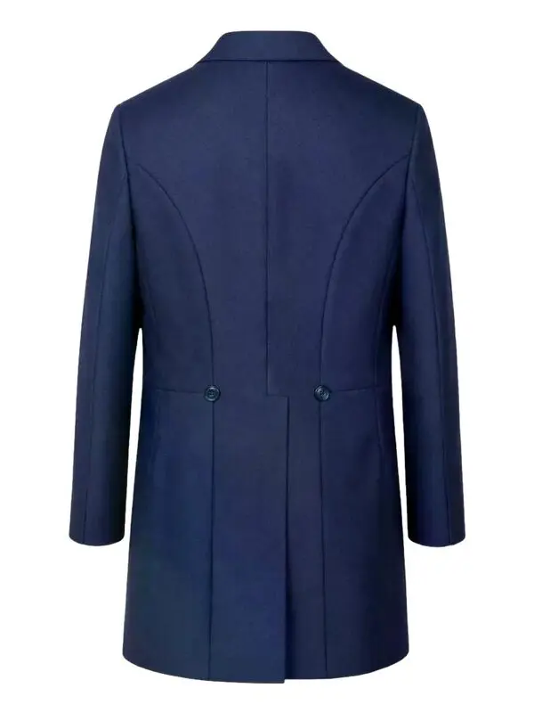 RAMON SANJURJO Peak-lapel Tailored Single-breasted Suit - Blue