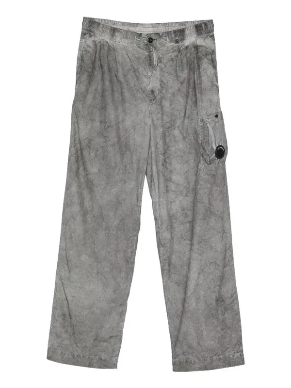 C.P. COMPANY Cargo Pants With Lens Detail - Grey