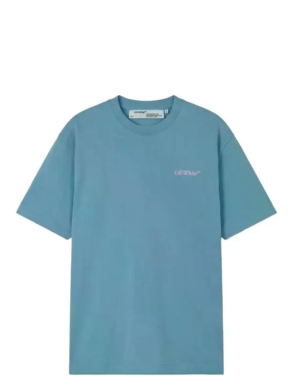 Off-White Logo-print Arrows T-shirt - Blue