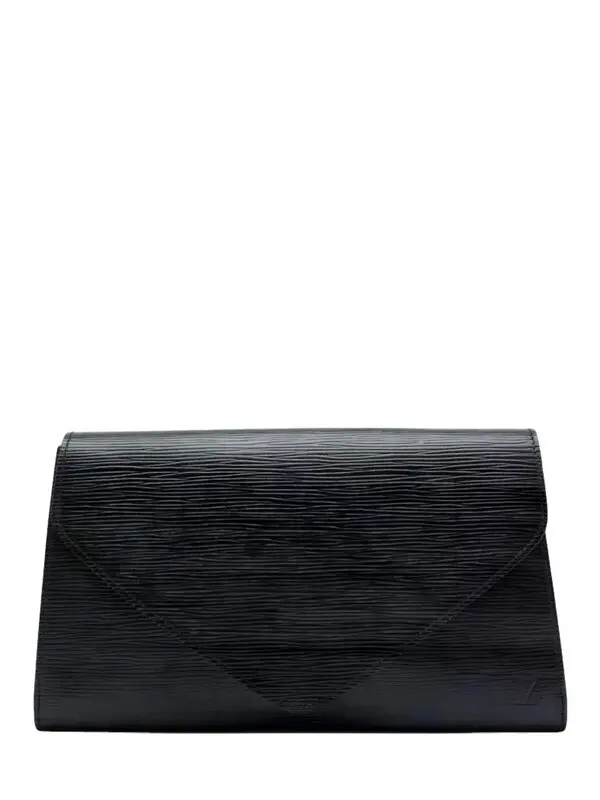 LOUIS VUITTON Epi Pochette Art Deco Clutch Bag - Black