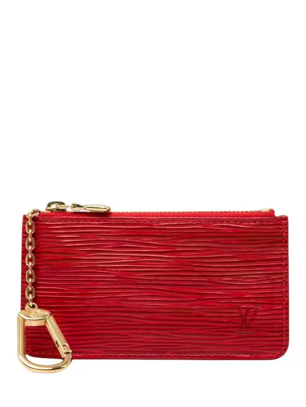 LOUIS VUITTON Epi Pochette Cles Coin Pouch - Red