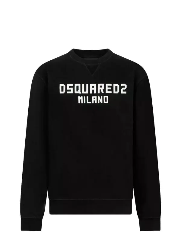 Dsquared2 Milano Crew Neck Sweatshirt - Black