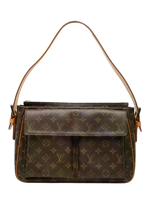 LOUIS VUITTON Monogram Viva Cite Gm Shoulder Bag - Brown