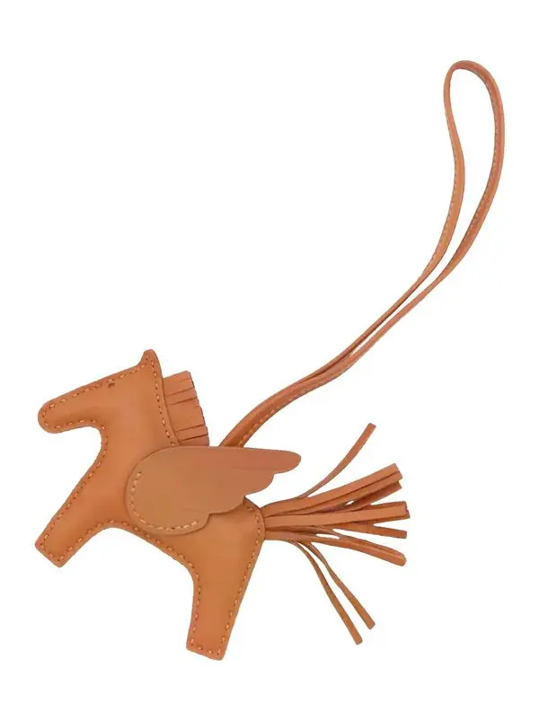 Hermès Pegase Bag Charm - Brown