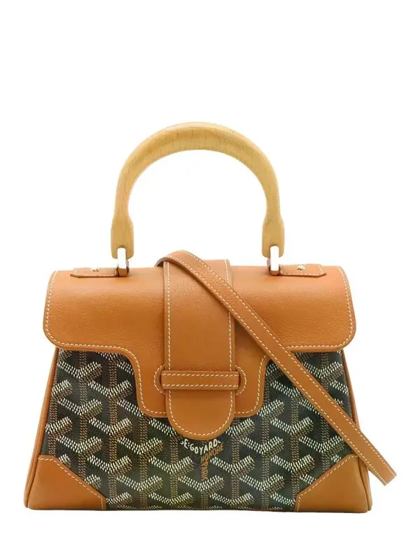 Goyard Mini Saigon Souple Satchel - Brown